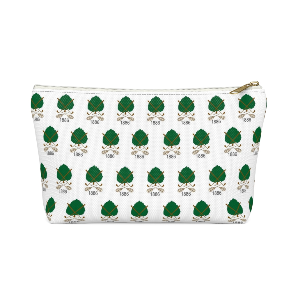 Custom Logo Zippered Pouch - Bloom Designs